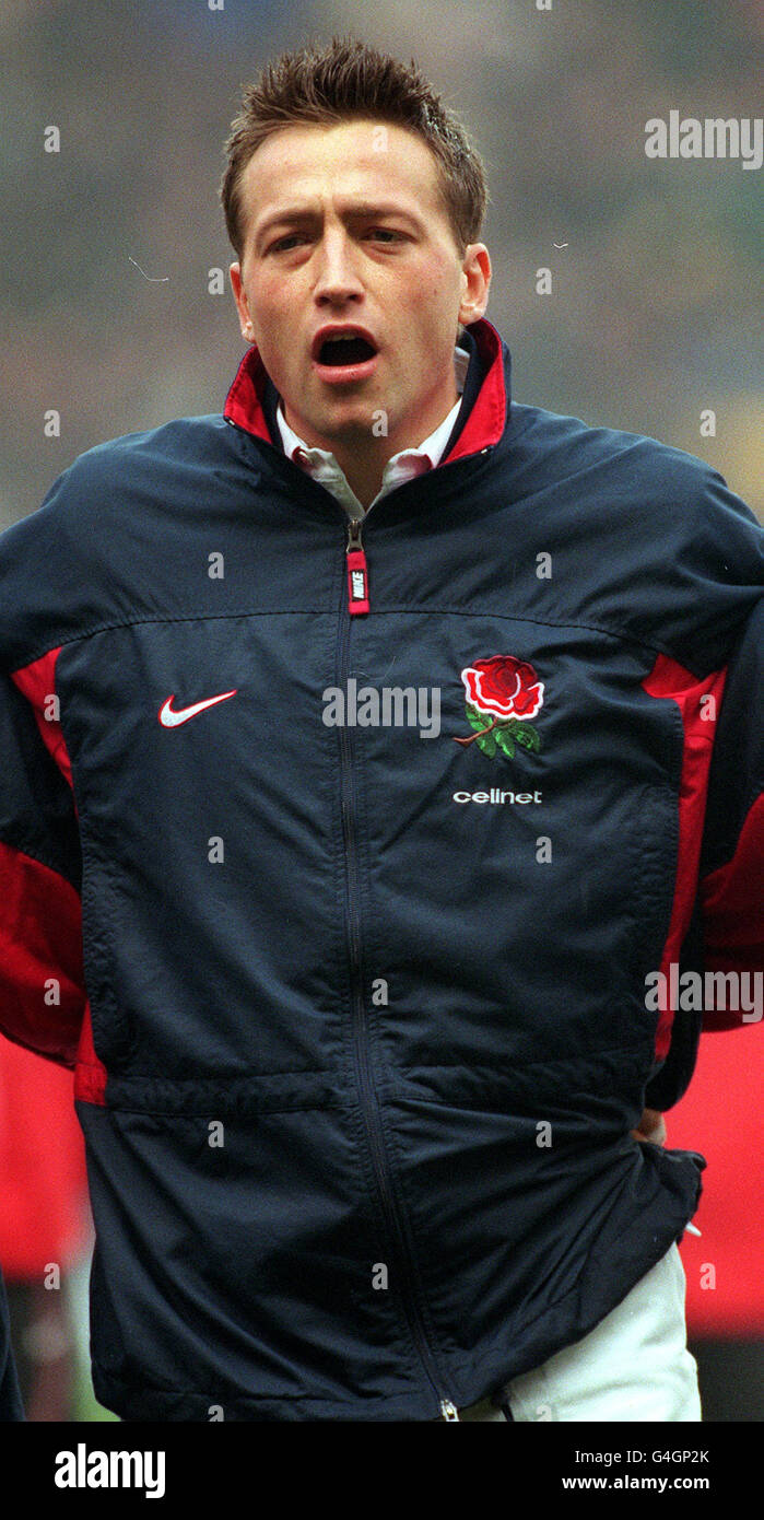 Dan luger of the england rugby union team hi-res stock photography and ...