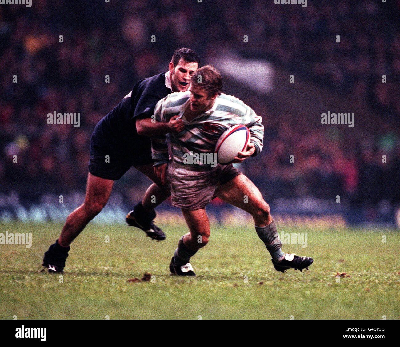VARSITY RUGBY MATCH 1998 Stock Photo - Alamy