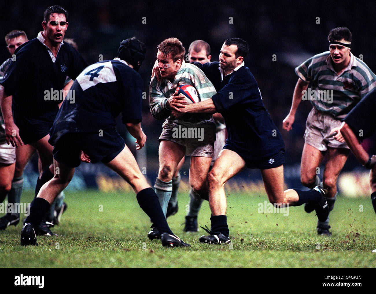 VARSITY RUGBY MATCH Stock Photo - Alamy
