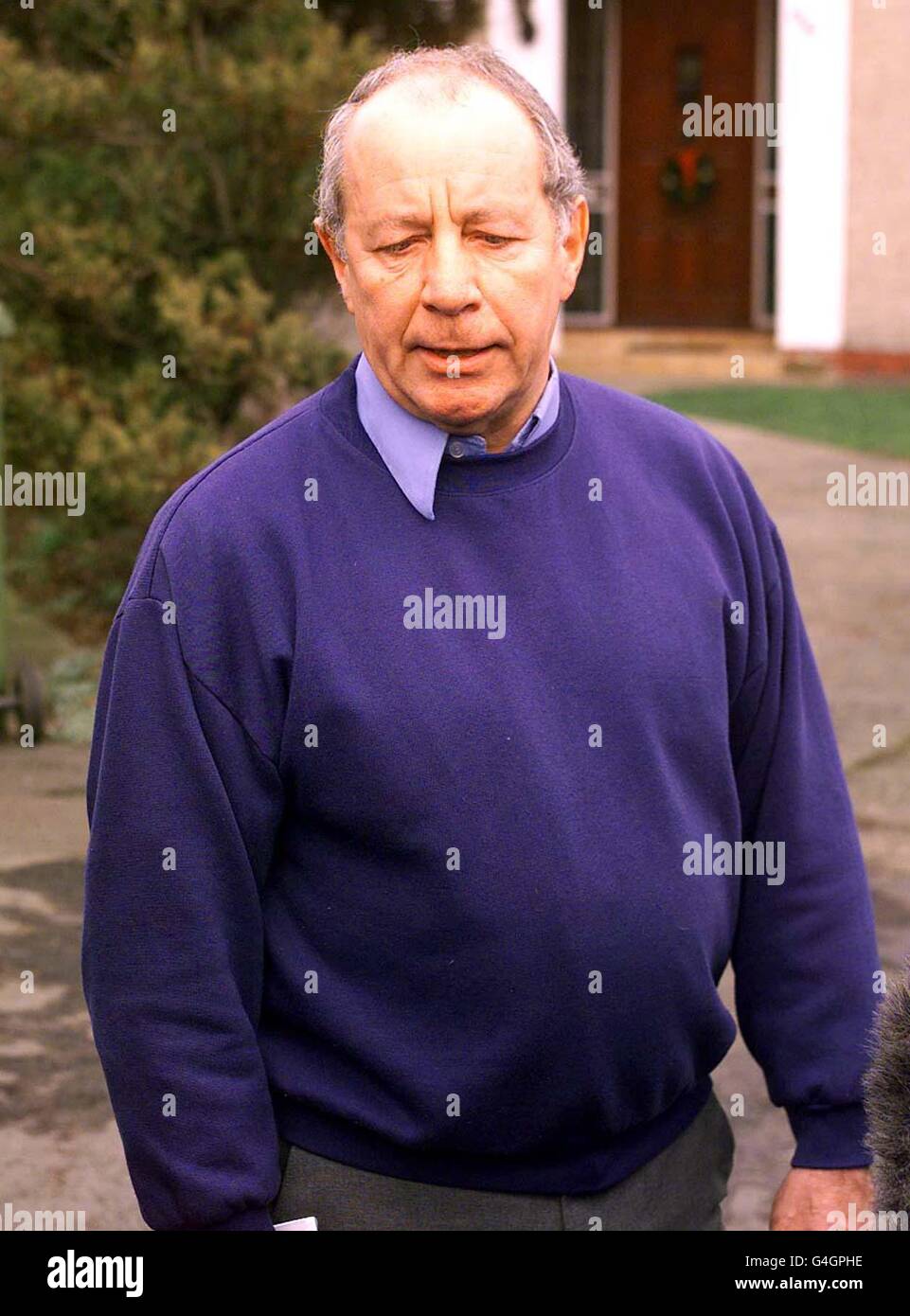 William Ray talks to press Stock Photo - Alamy