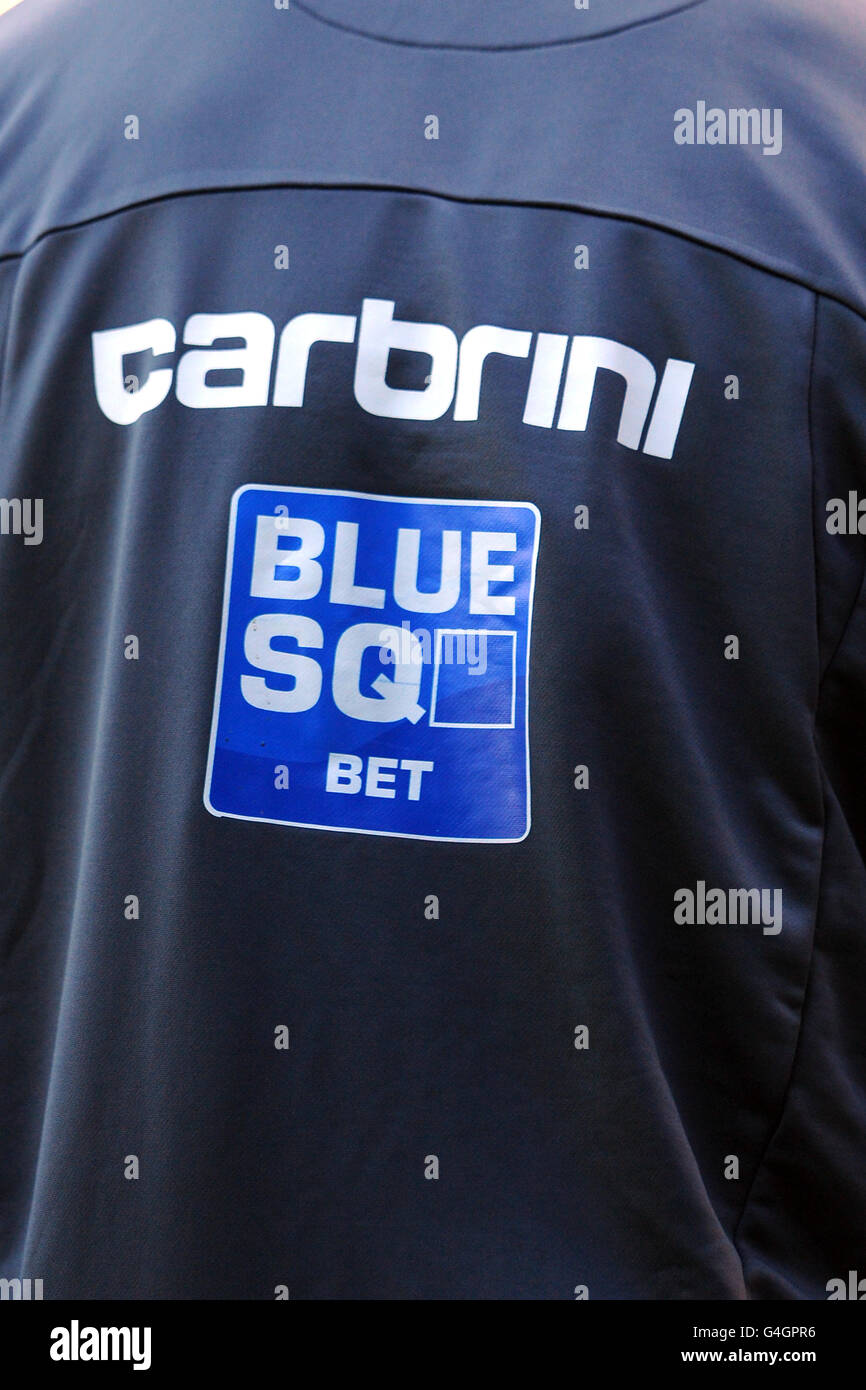 Blue square bet signage hi-res stock photography and images - Alamy