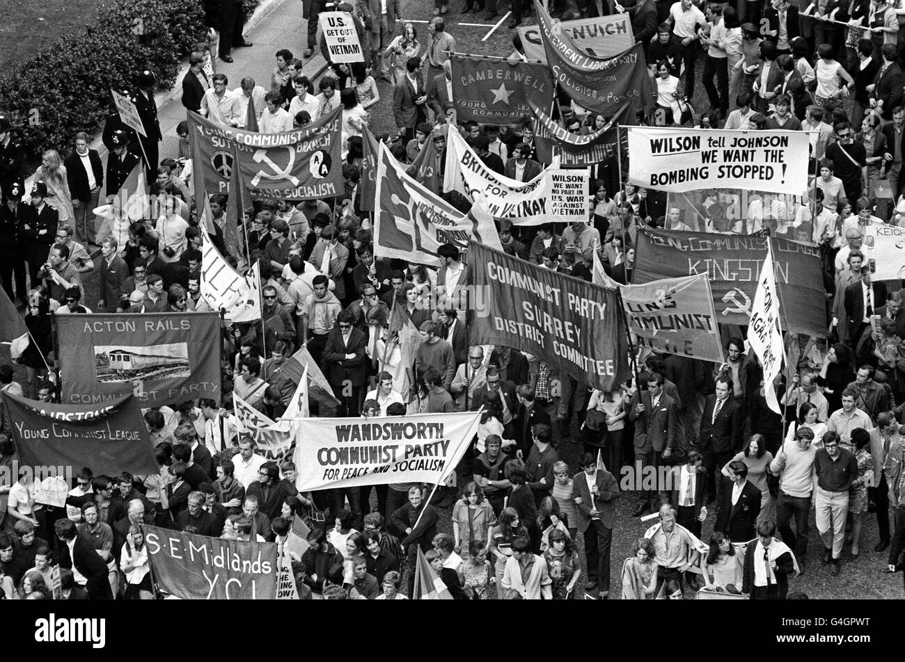 Vietnam War Protests 1968 High Resolution Stock Photography and Images ...