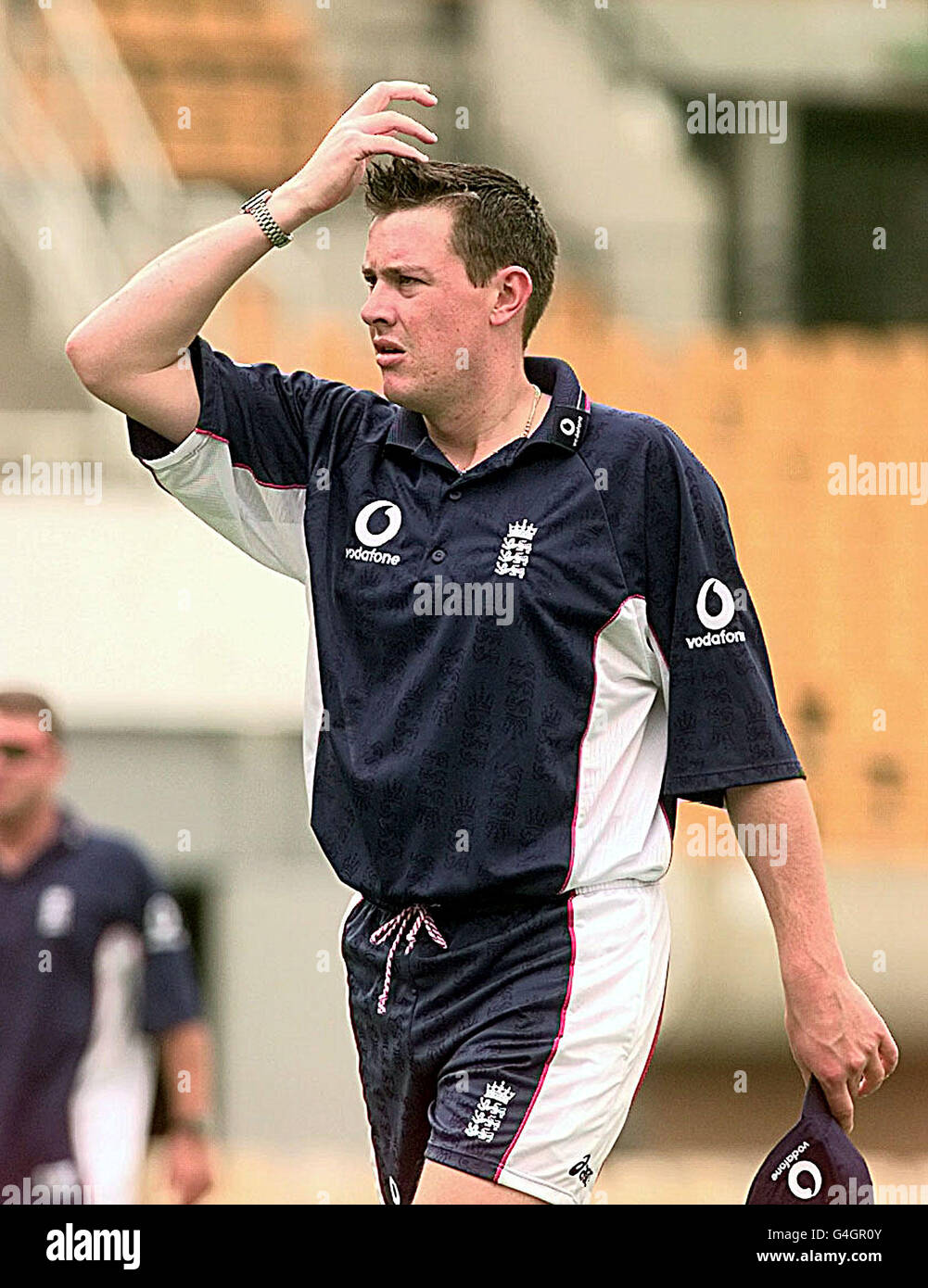 England spin-bowler Ashley Giles who has been called up to play in the ...