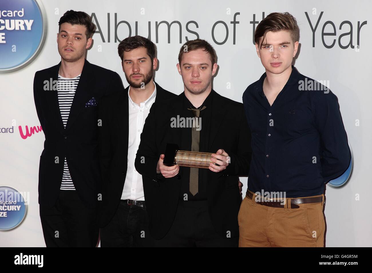 Everything Everything (left to right) Jeremy Pritchard, Michael ...