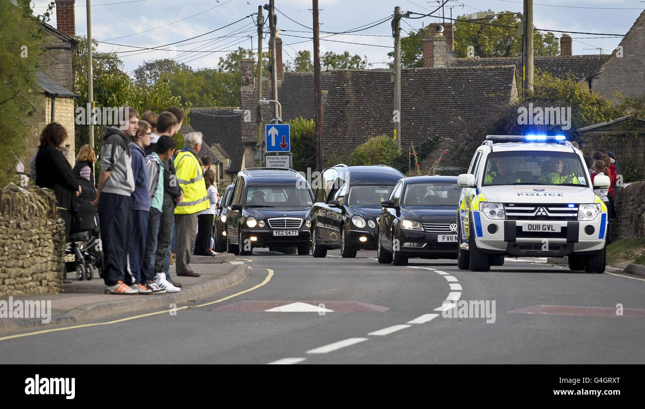 Sergeant Barry Weston repatriation Stock Photo - Alamy