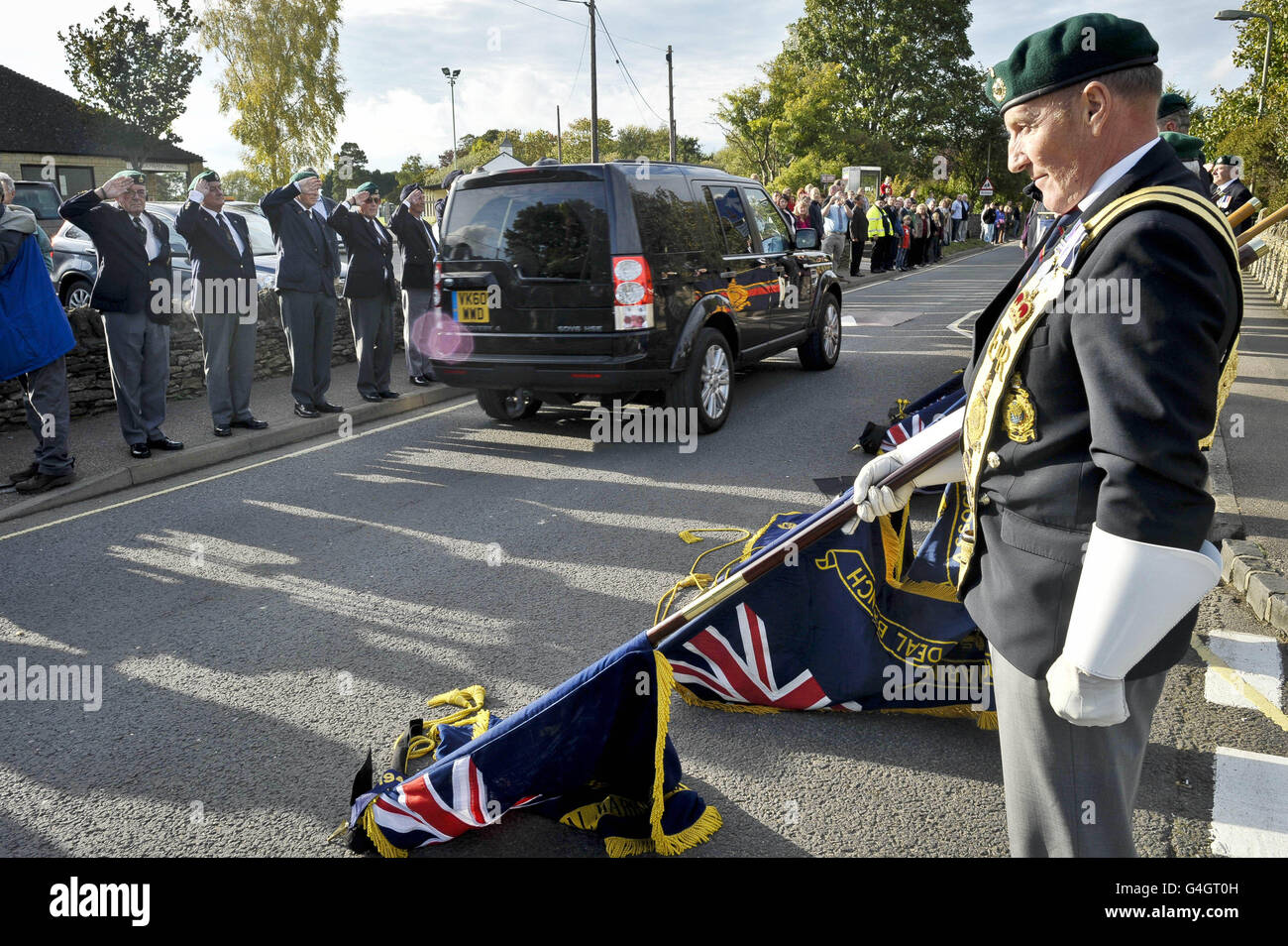 Sergeant Barry Weston repatriation Stock Photo - Alamy
