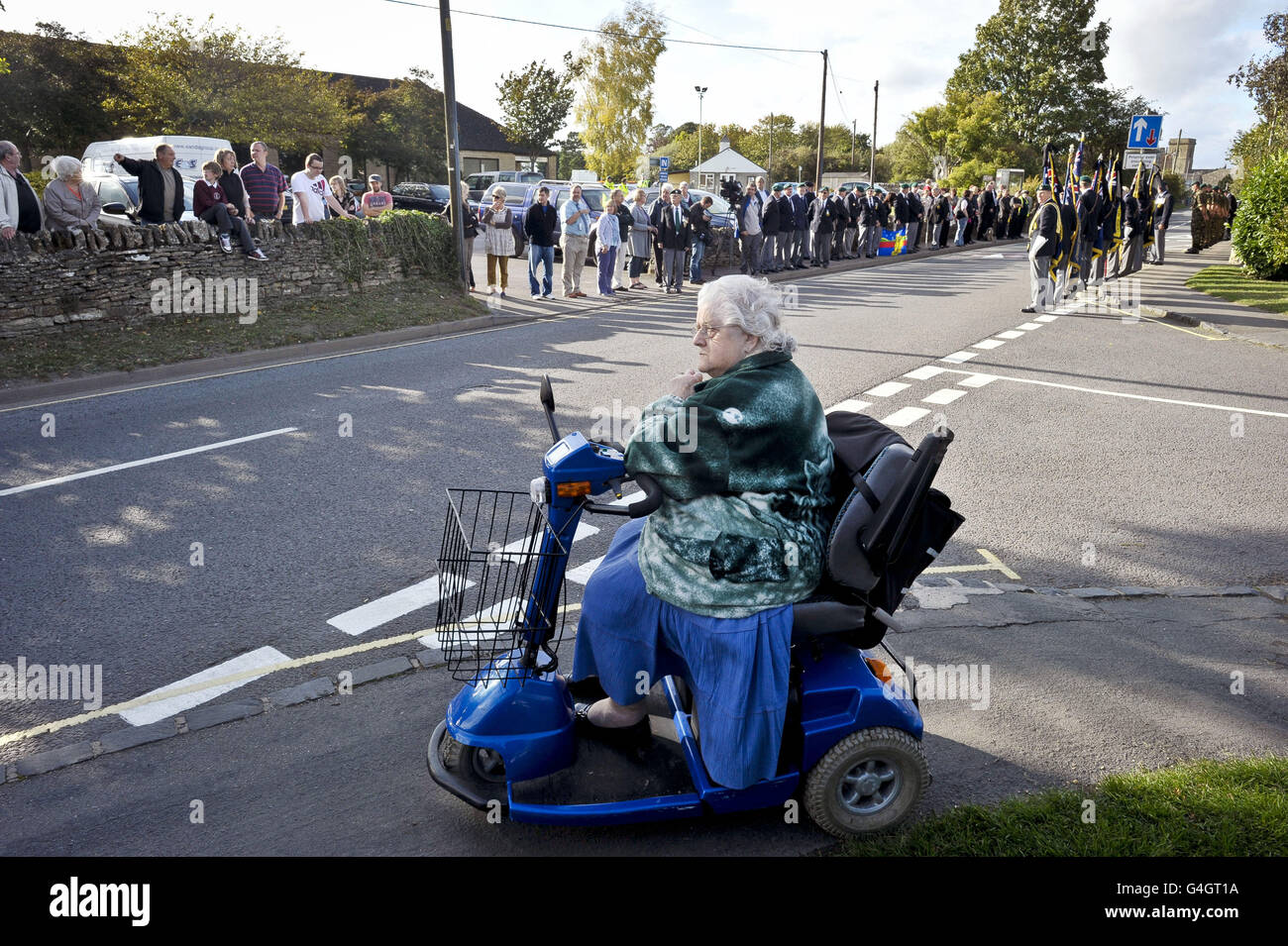 Sergeant Barry Weston repatriation Stock Photo - Alamy