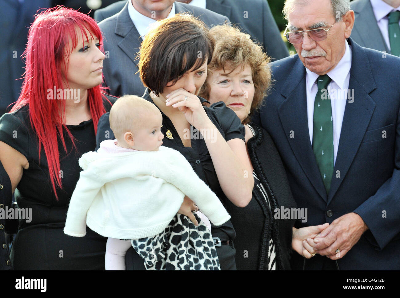 Sergeant Barry Weston repatriation Stock Photo - Alamy