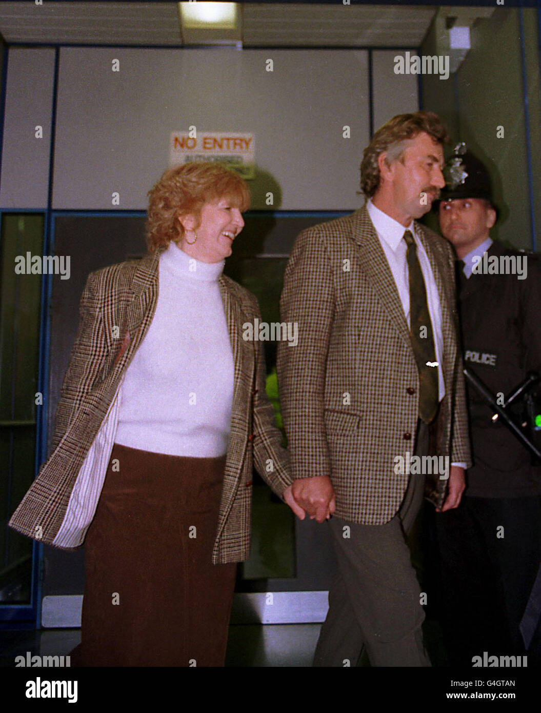 John Brooke back in UK Stock Photo - Alamy