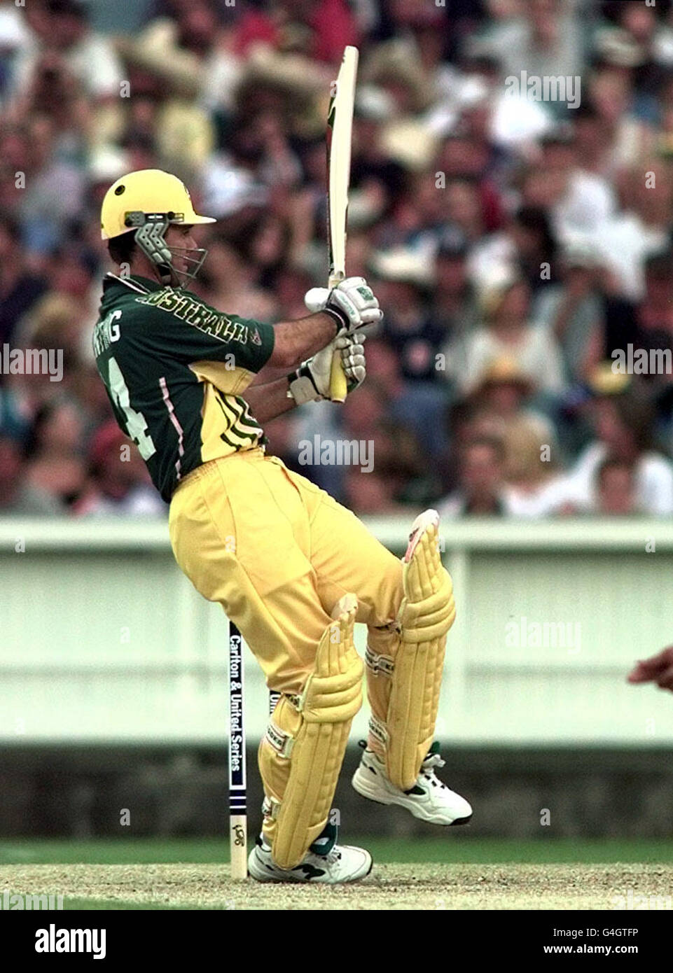 Australian batsman mark waugh hi-res stock photography and images - Alamy