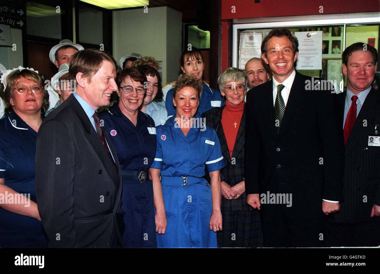 BLAIR VISITS MOLD HOSPITAL Stock Photo - Alamy