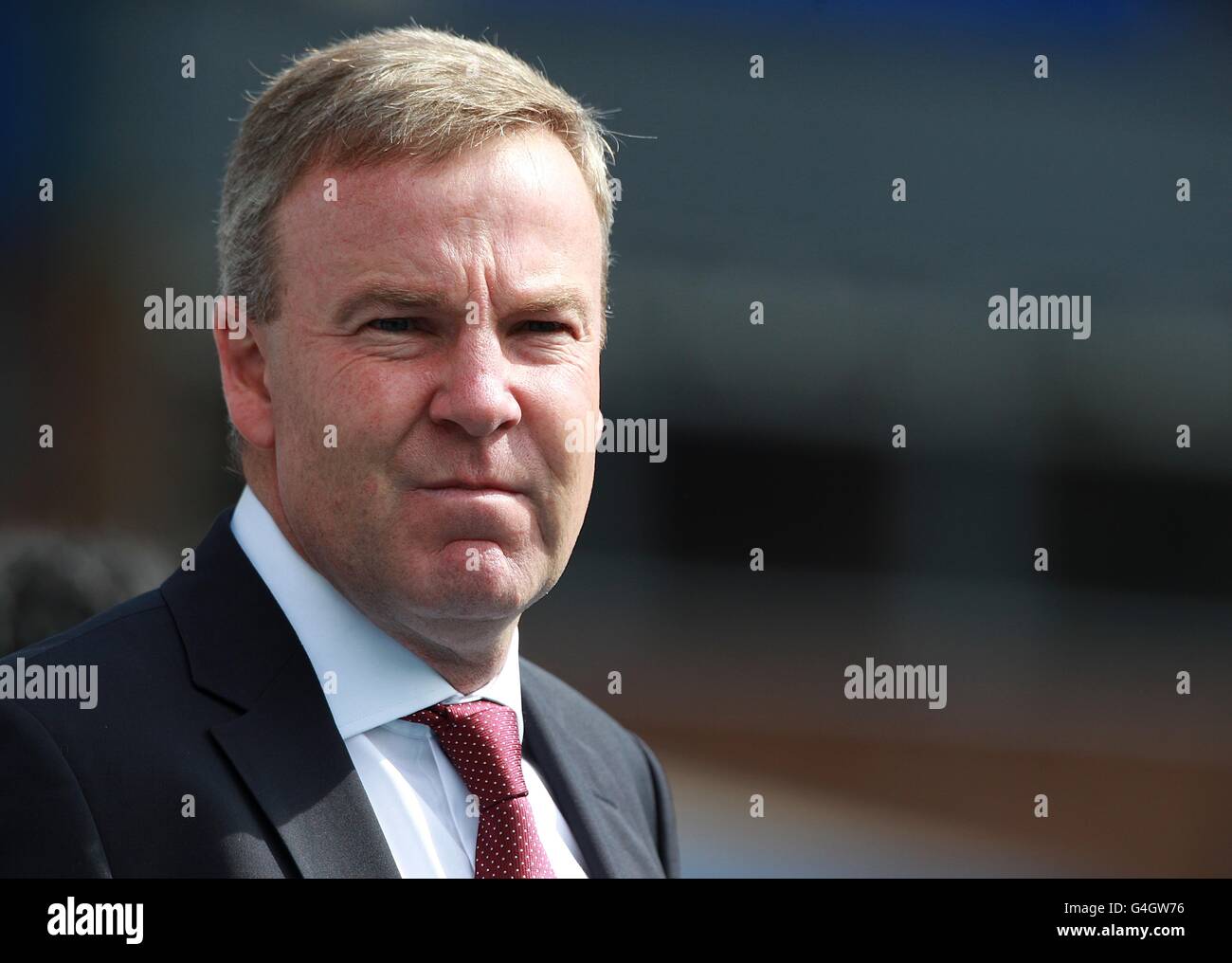 Millwall manager kenny jackett on the touchline hi-res stock ...