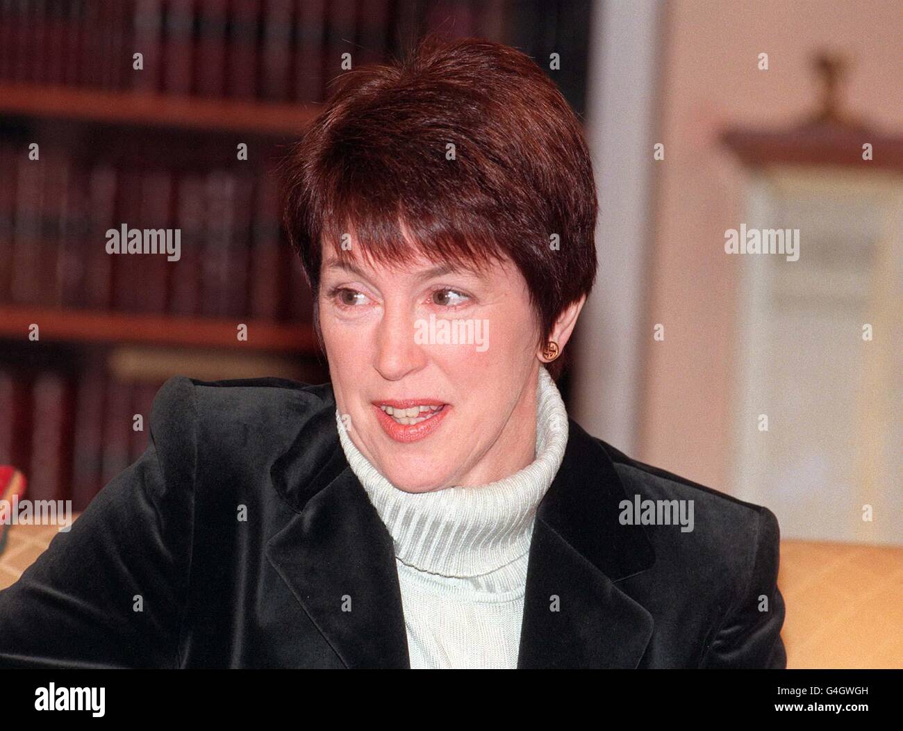 Margaret Cook on David Frost Stock Photo - Alamy