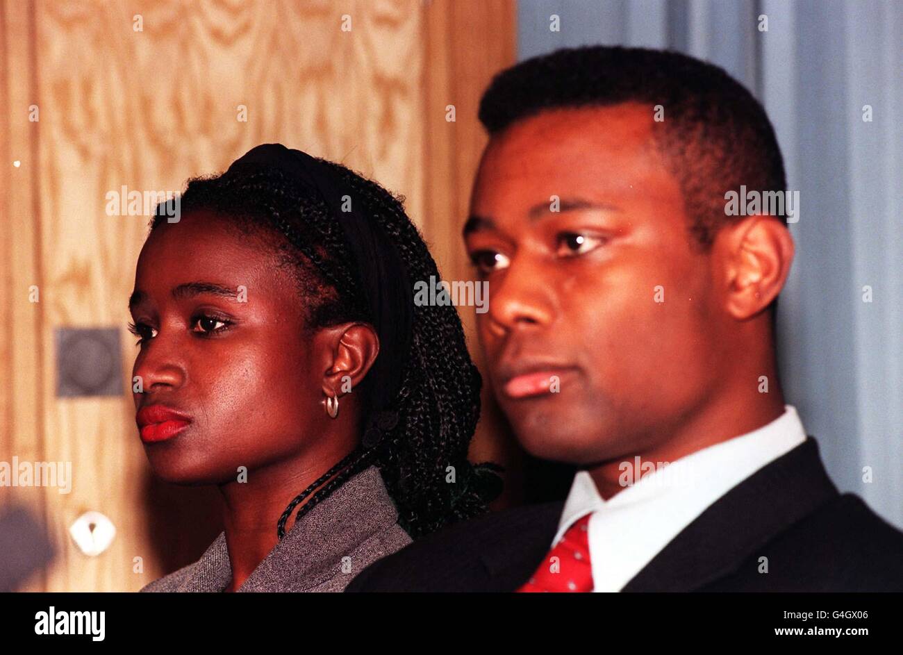 Kwesi Menson (r) & Essie Menson appealed for further information about ...