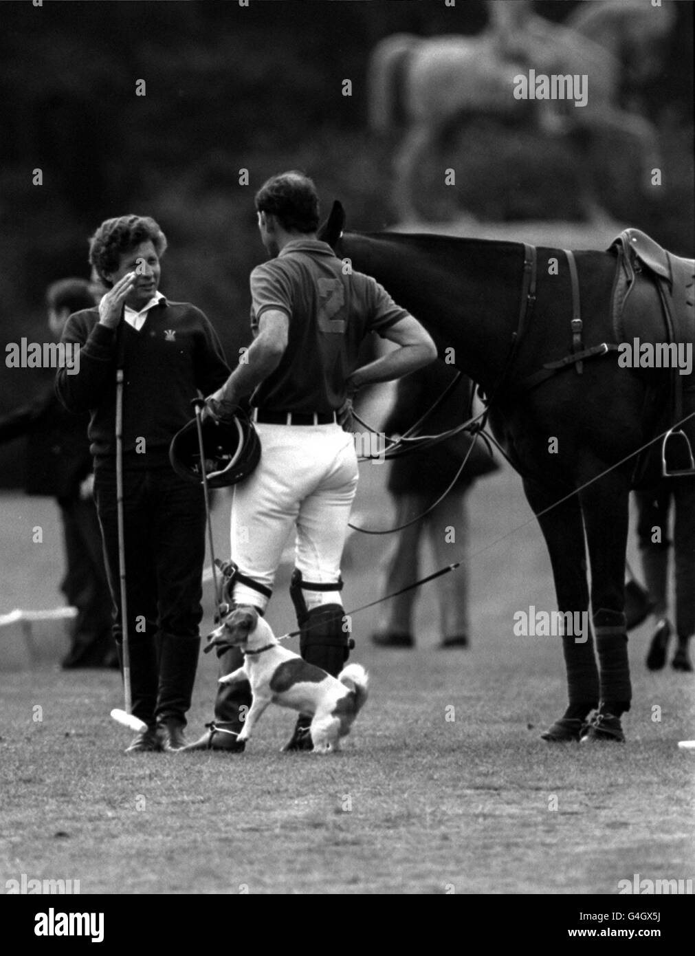 Prince charles polo 2003 hi-res stock photography and images - Alamy