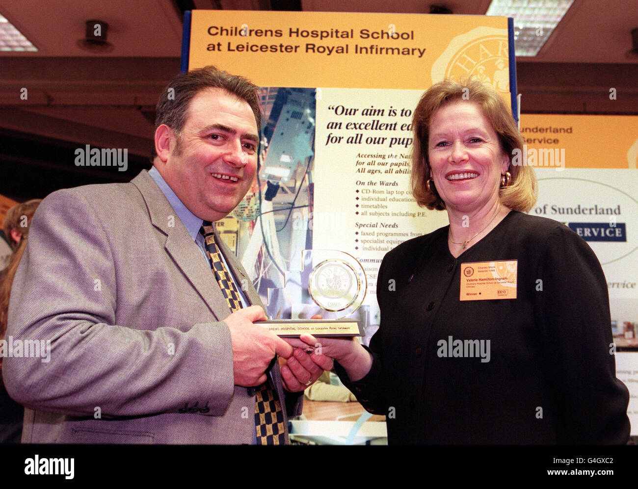 Alex Osbourne and Valerie Hamilton-Ingram, from the Childrens Hospital ...