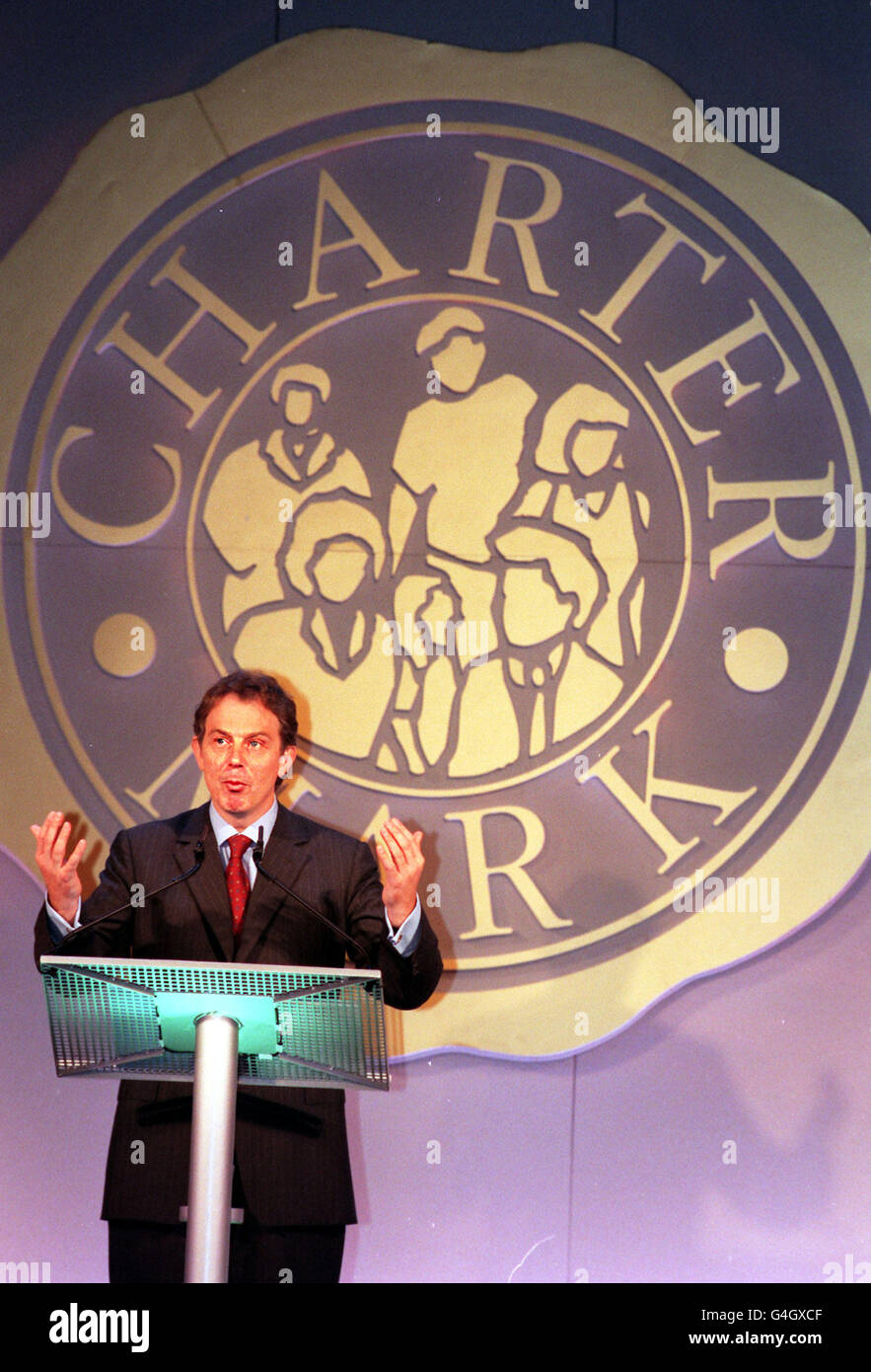 Charter Mark/Blair Speech Stock Photo - Alamy