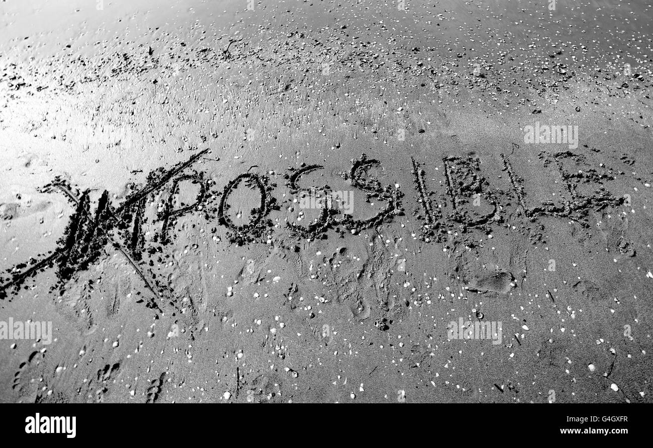 Im possible hi-res stock photography and images - Alamy