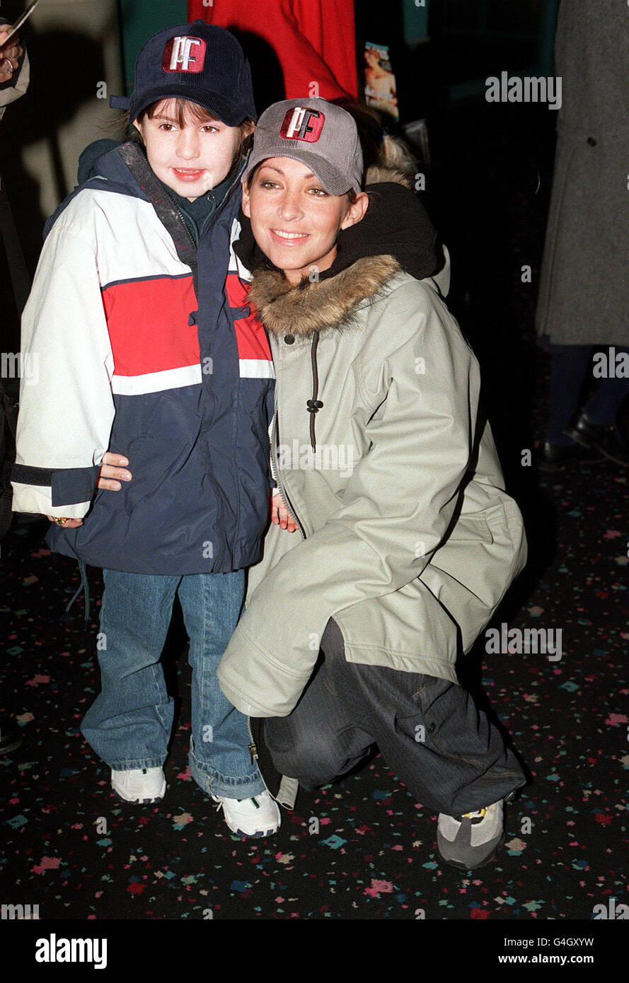 All Saints' Natalie Appleton and her daughter Rachel arrive at the ...