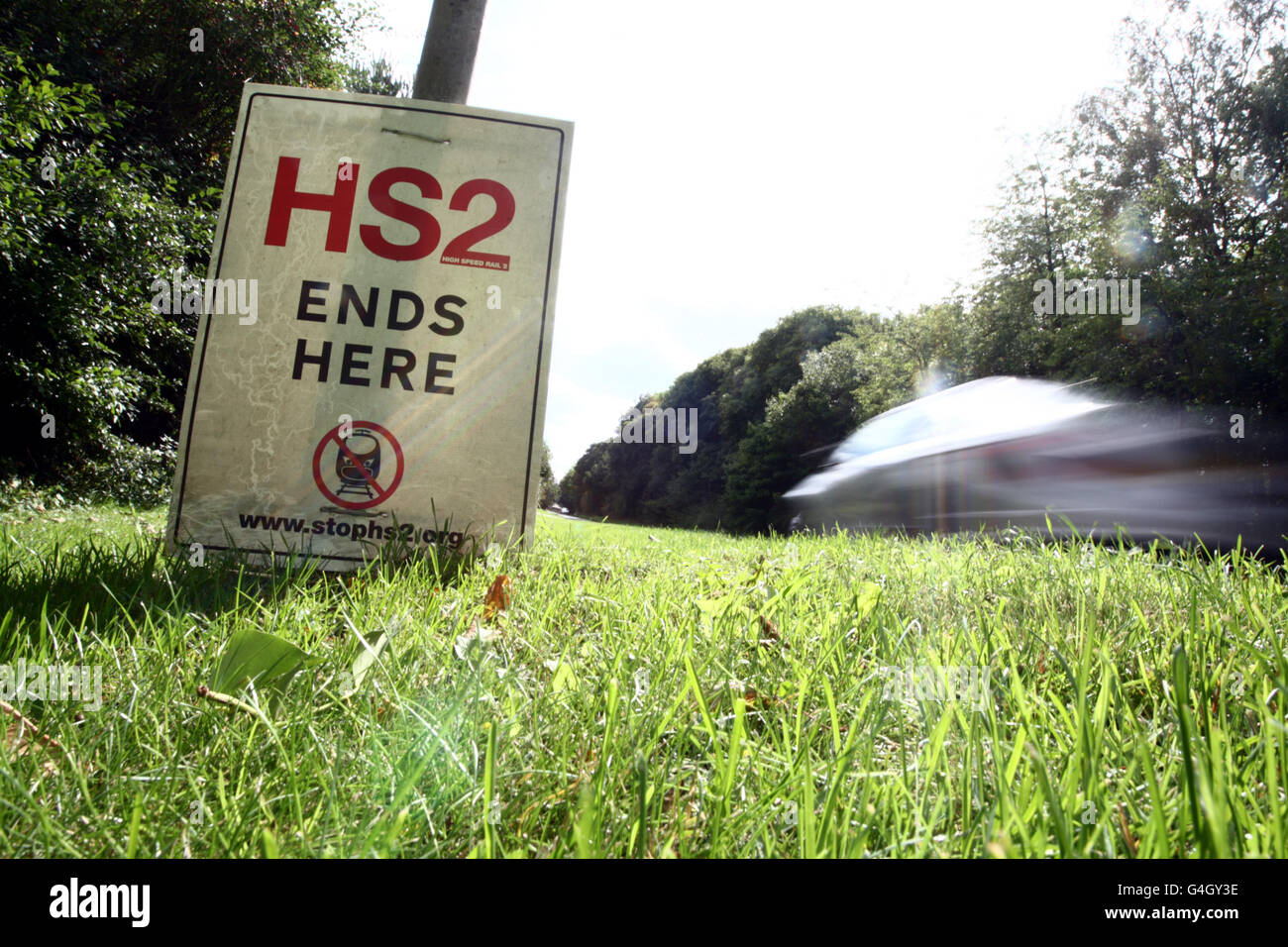 Stop The Hs2 Signs High Resolution Stock Photography and Images - Alamy