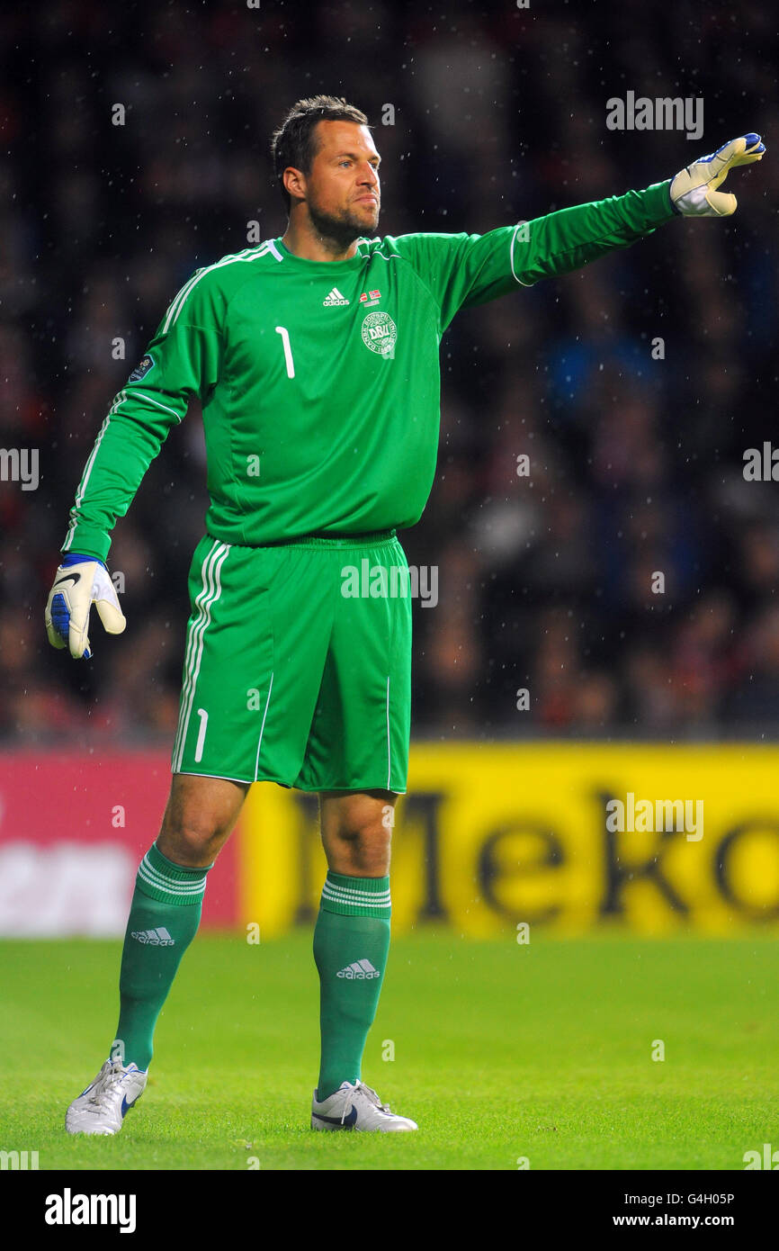 Soccer - UEFA Euro 2012 - Qualifying - Group H - Denmark v Norway ...