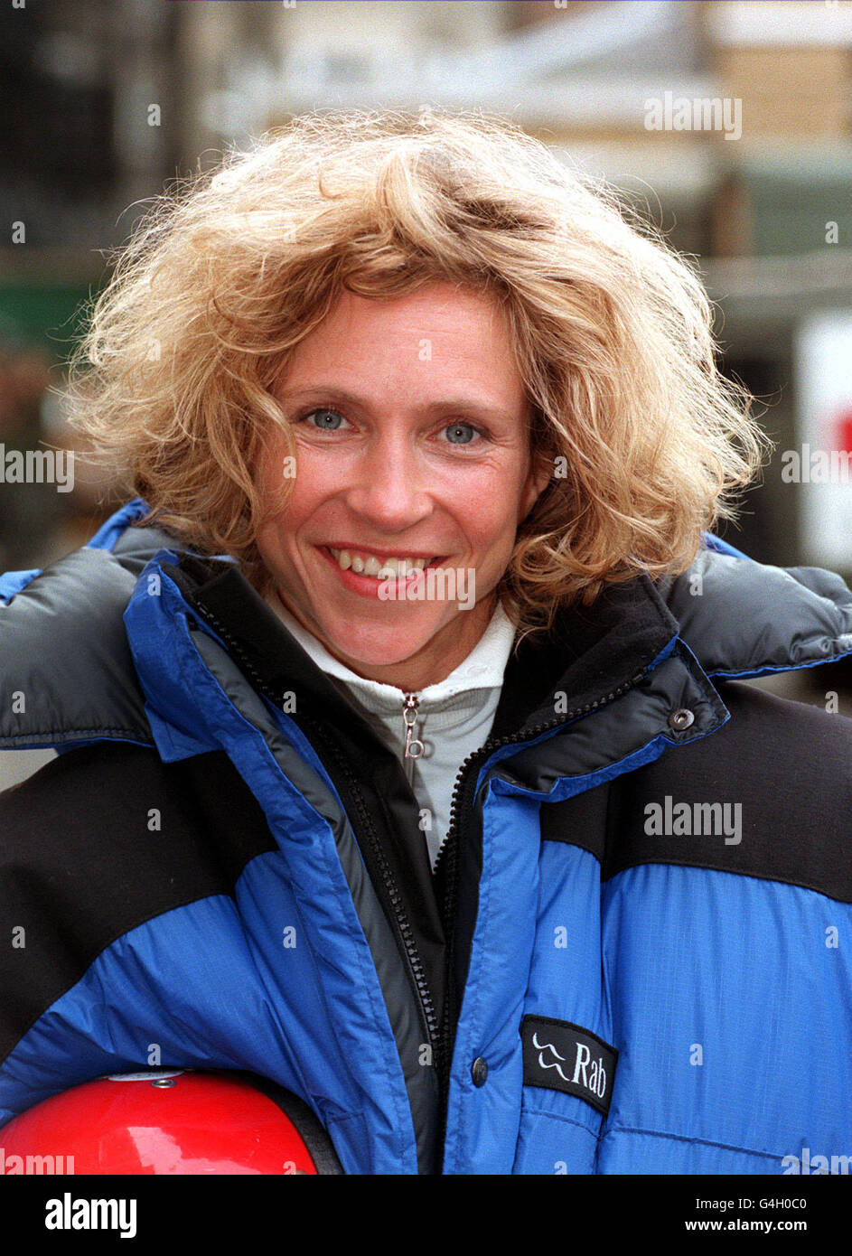 The Queen Mother's great niece,writer Rosie Stancer, 39, after she had ...