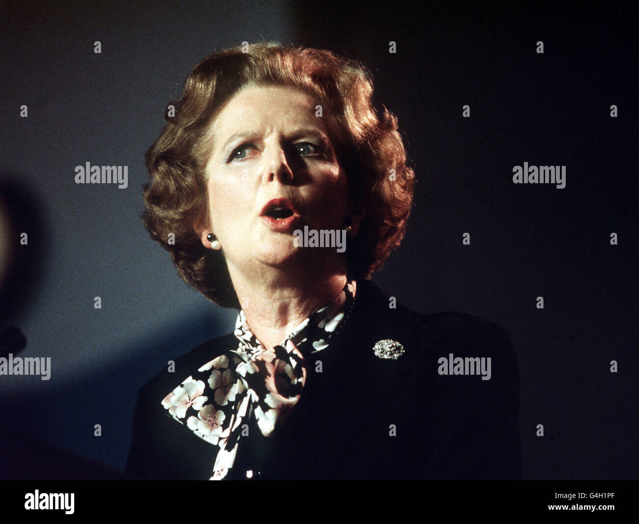 Margaret thatcher conference speech hi-res stock photography and images ...