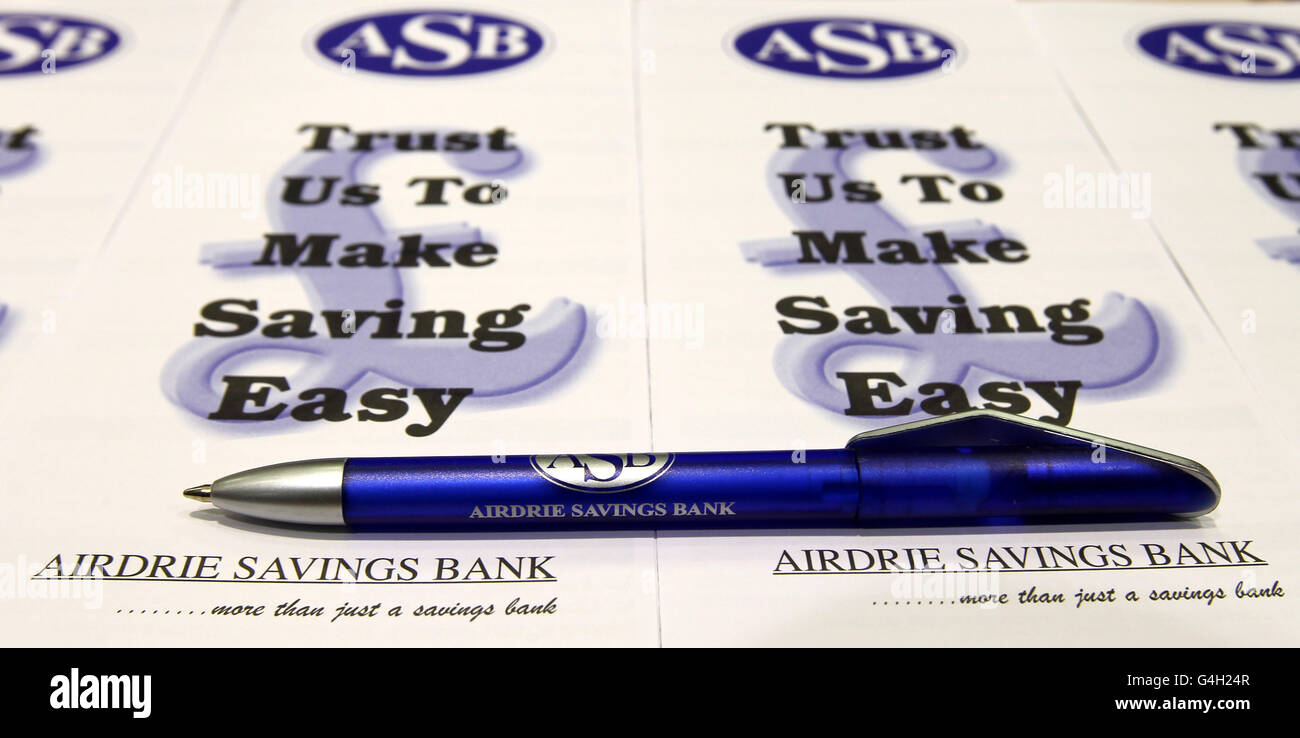 New branch of Airdrie Savings Bank Stock Photo - Alamy
