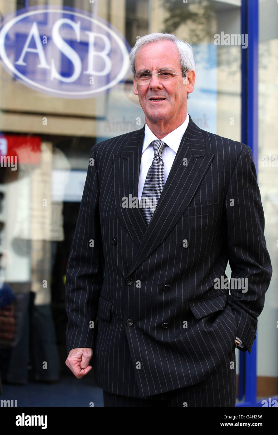 Airdrie Savings Bank President Bob Boyle at the official opening of the ...