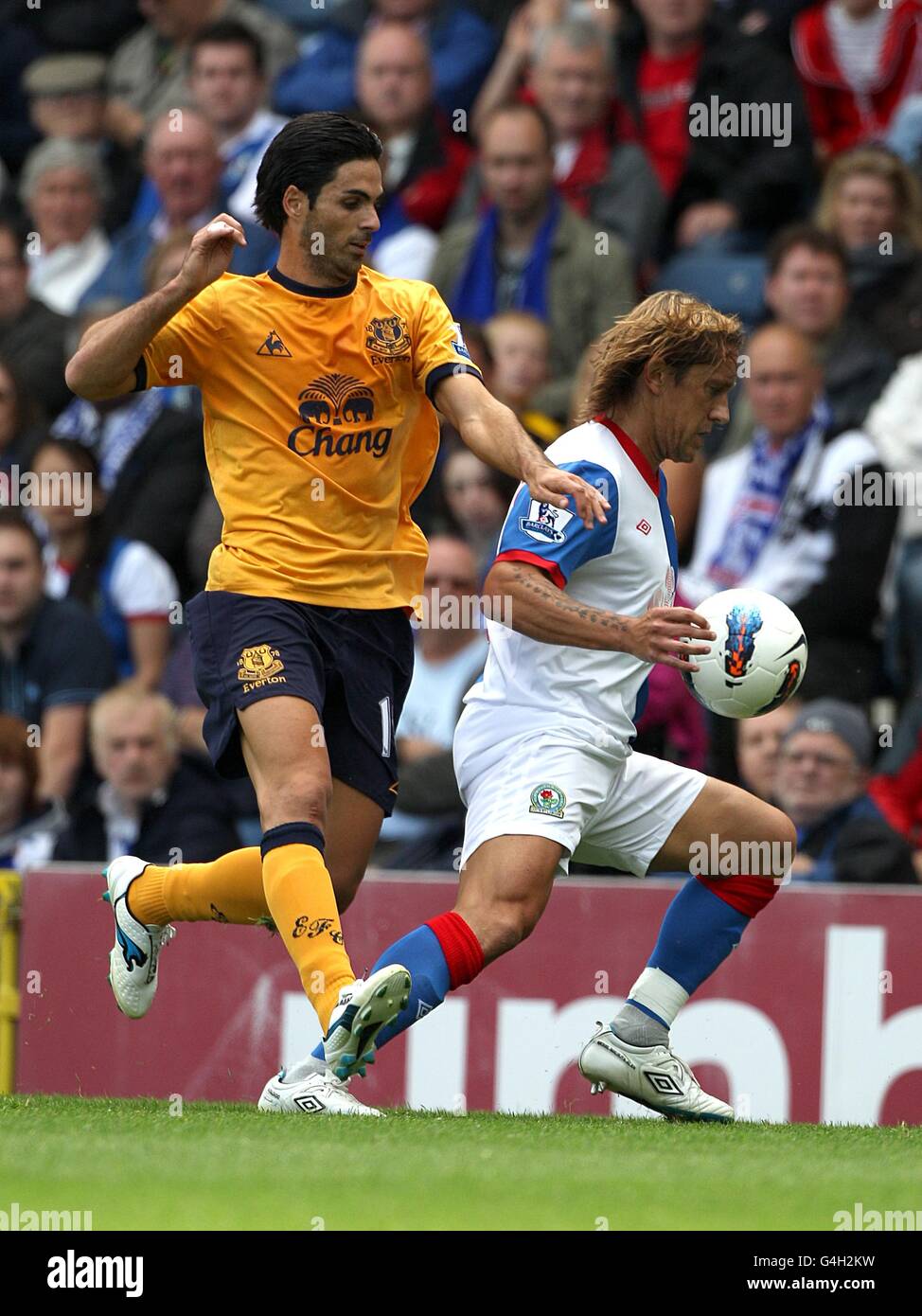 Blackburn rovers michel salgado hi-res stock photography and images - Alamy