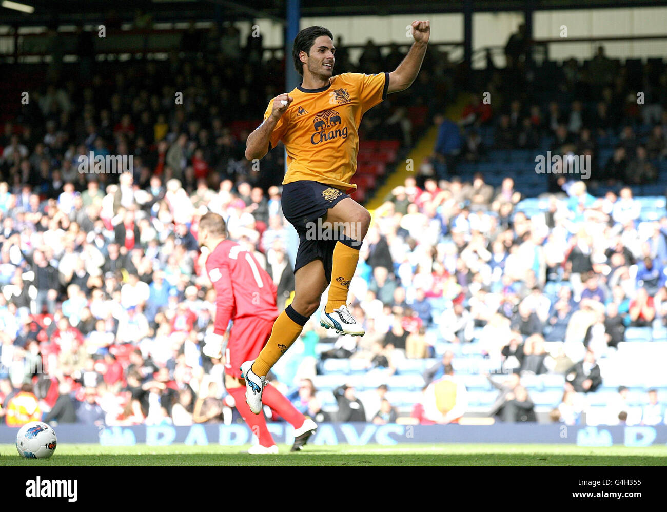 Arteta celebrating hi-res stock photography and images - Alamy