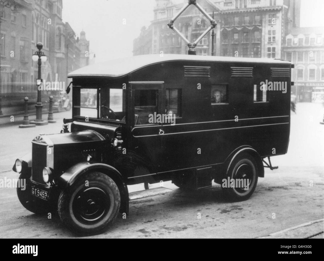 The first detector van, introduced in 1930 to track don evaders ...