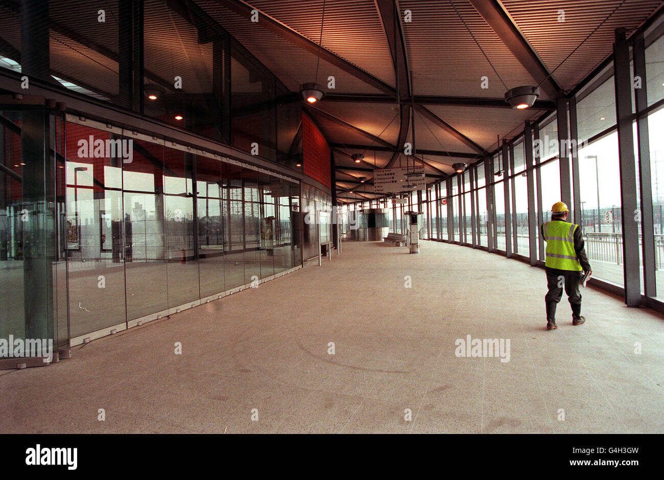 The interior of the Millennium Dome in Greenwich, London Stock Photo ...