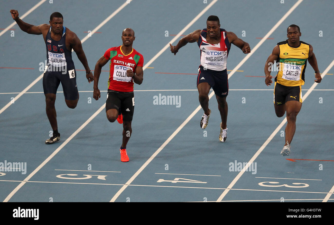 Athletics world full length running mangss hi-res stock photography and ...