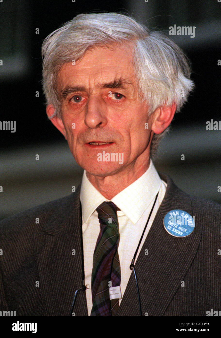 PA NEWS 10/12/98 DR JIM SWIRE, WHOSE DAUGHTER WAS KILLED IN THE BOMBING ...