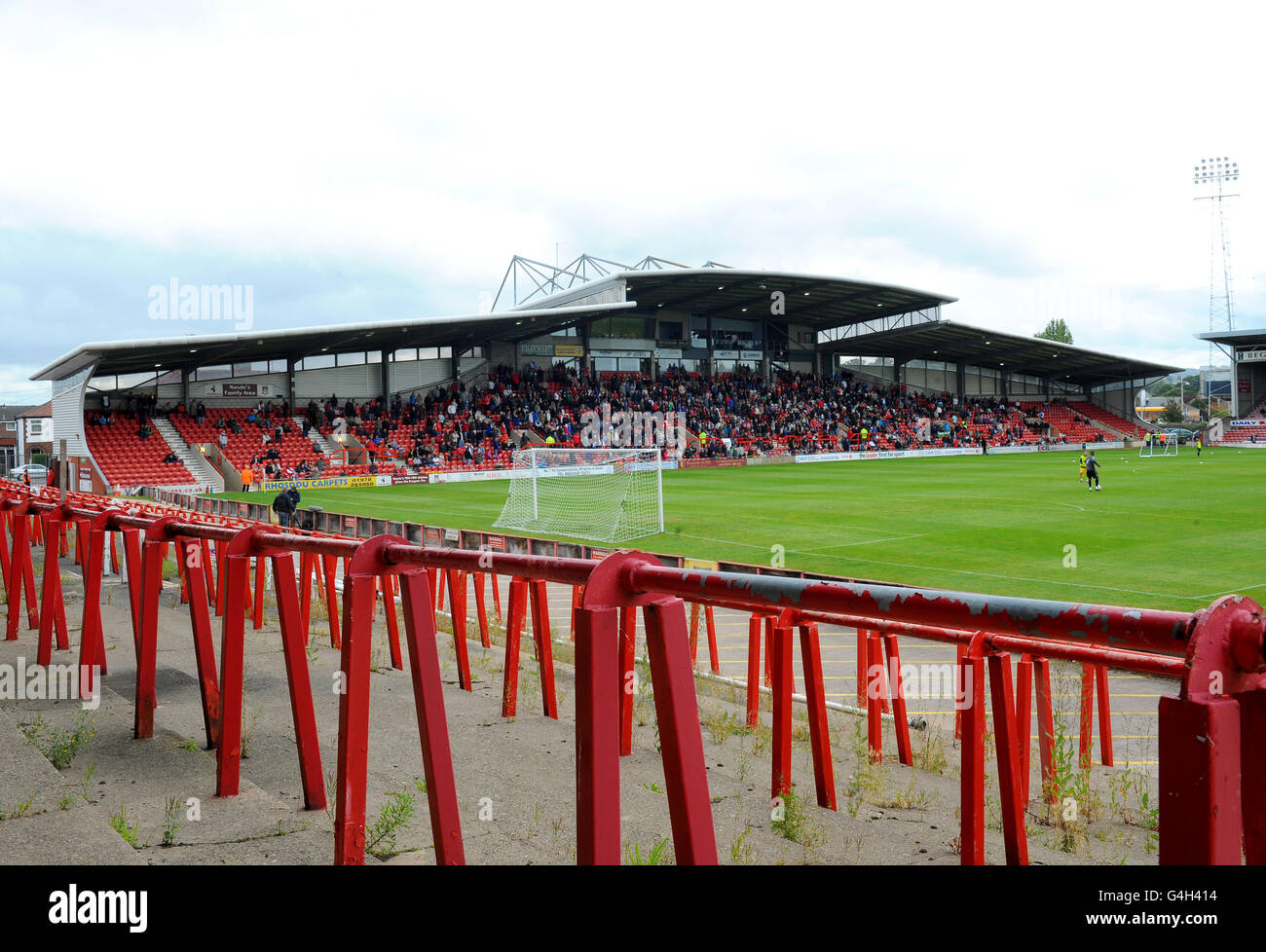 Wrexham racecourse ground general hi-res stock photography and images ...
