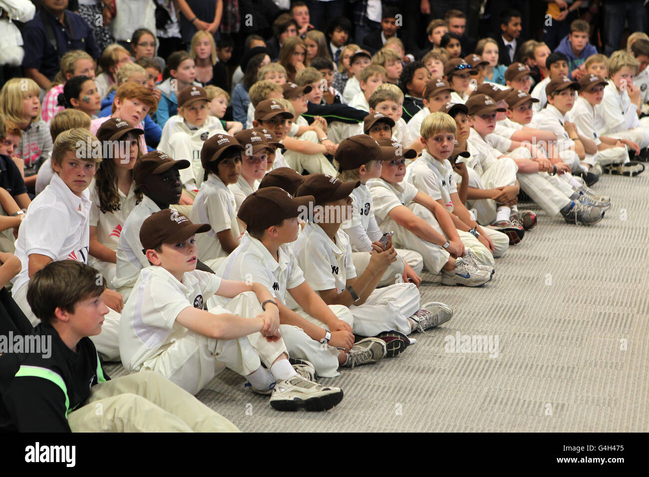 Children at the County Age Group Awards at the England Suite Stock ...