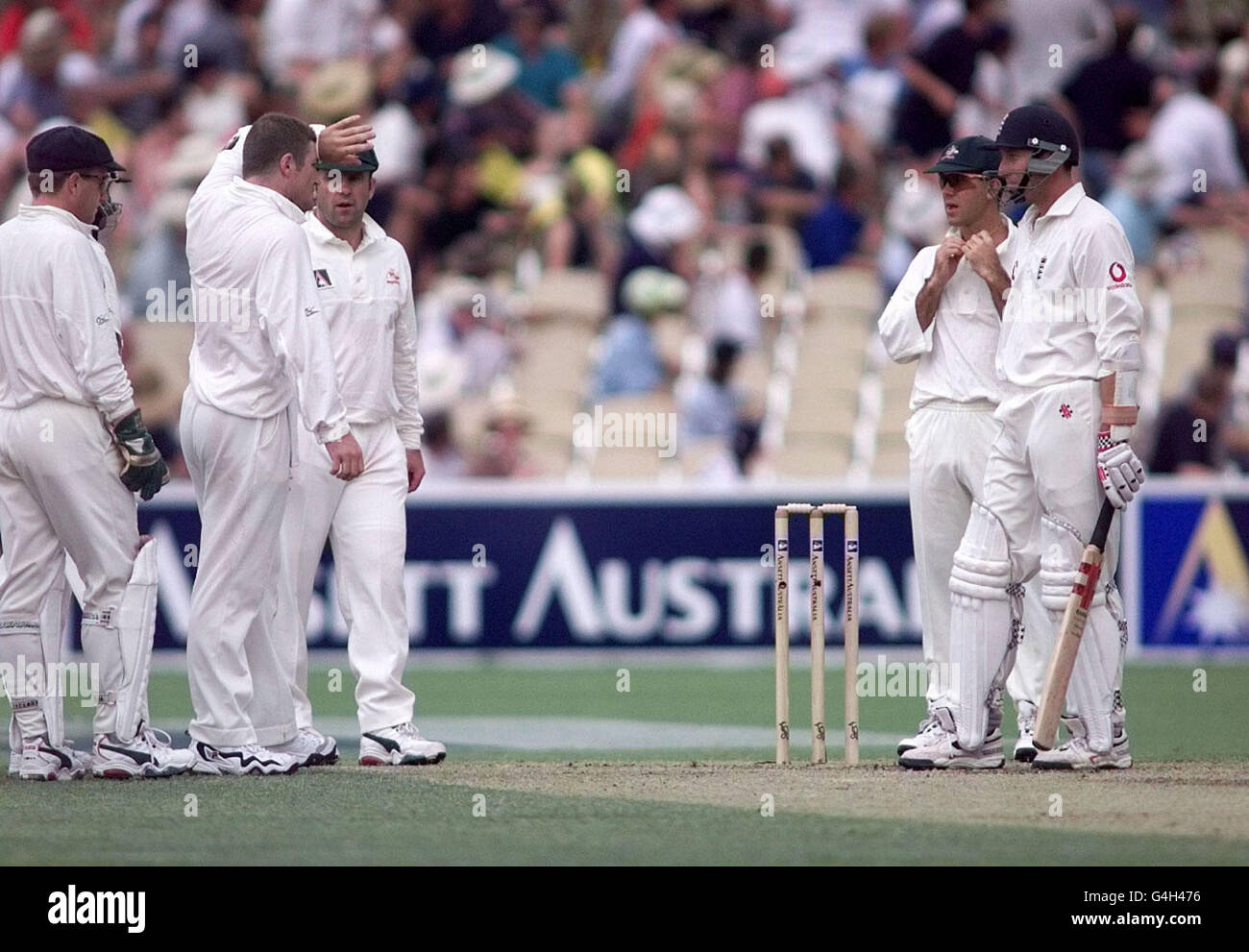 Cricket michael atherton mark taylor hi-res stock photography and ...