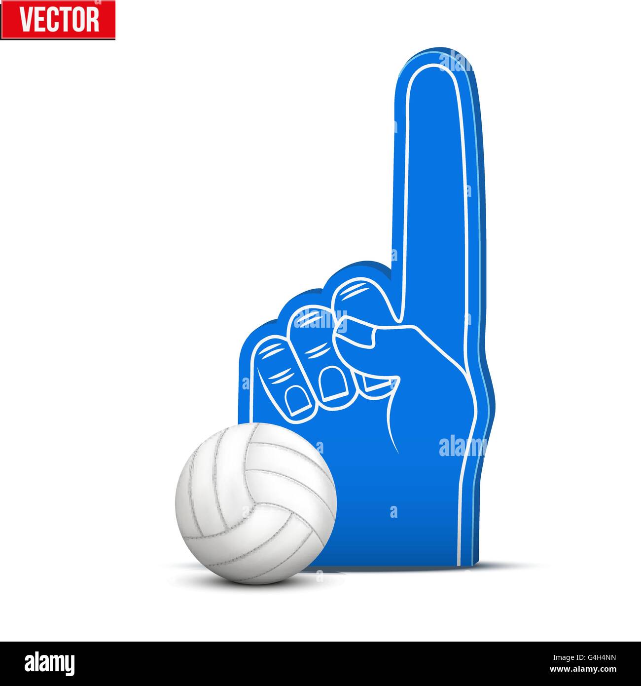 Volleyball fans cheer win hi-res stock photography and images - Alamy