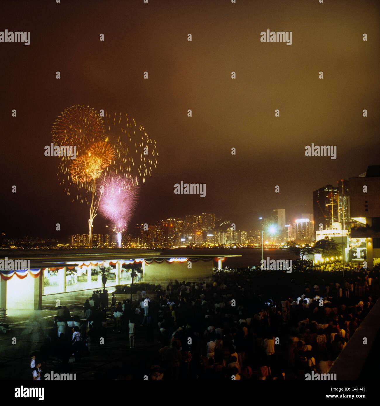 The Queen is given a mammoth send off in the form of a huge firework ...