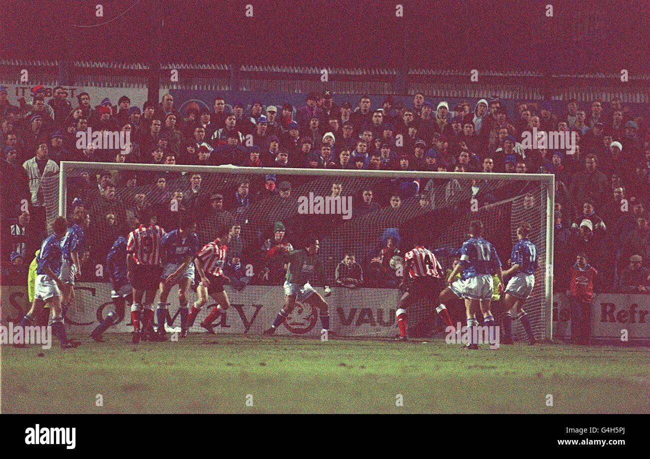 FA CUP REPLAY SOCCER Stock Photo - Alamy