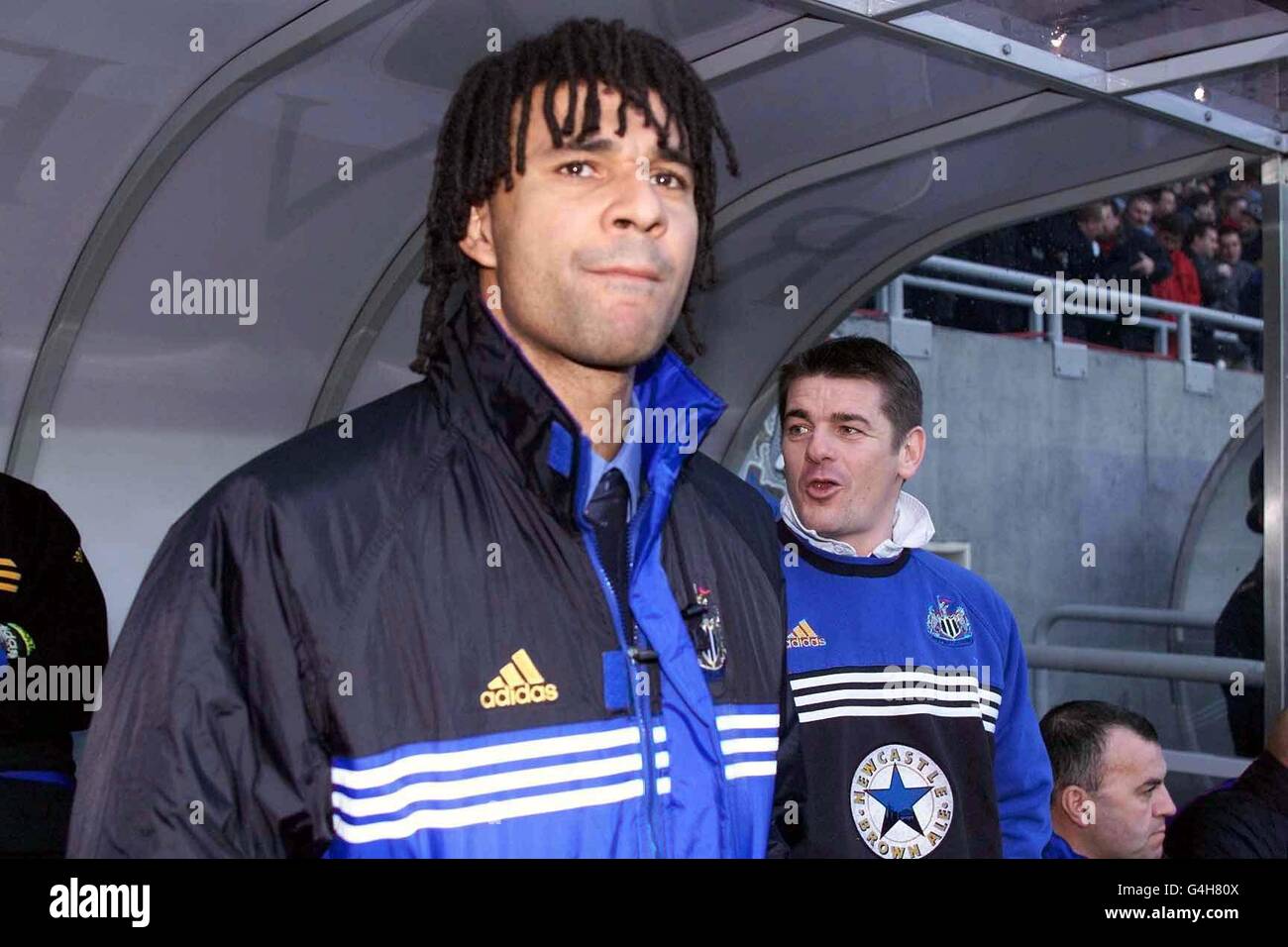 Newcastle's Manager Ruud Gullit at St. James' Park today (SATURDAY) in ...