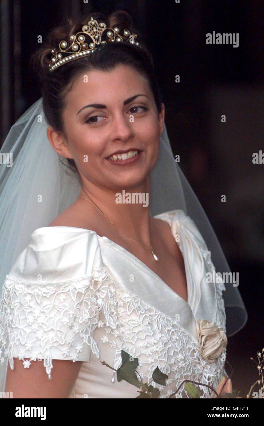 Golfer Lee Westwood's bride to be Laurae Coltart arrives for their ...