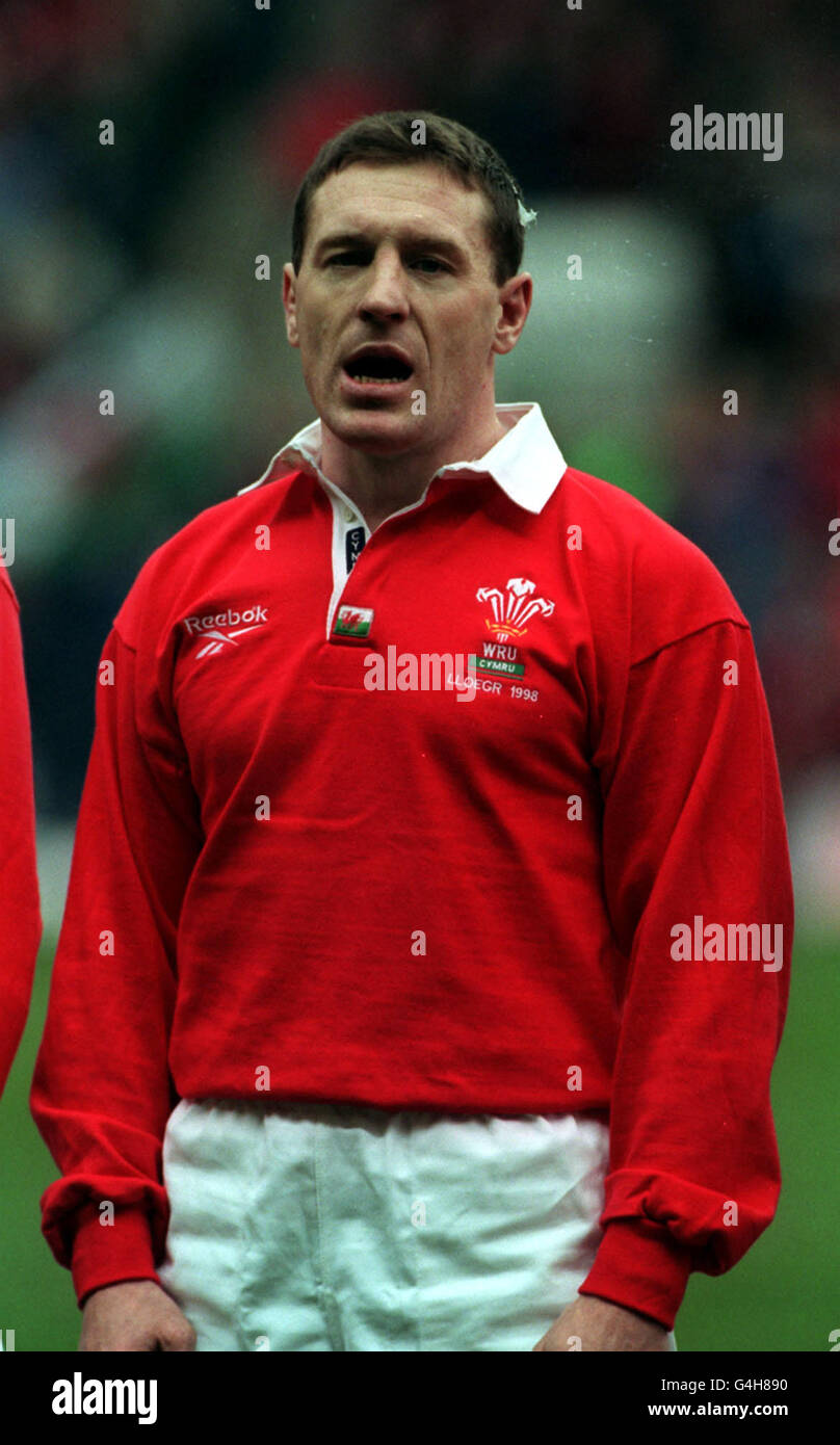 Wales 5 Nations Allan Bateman Stock Photo - Alamy