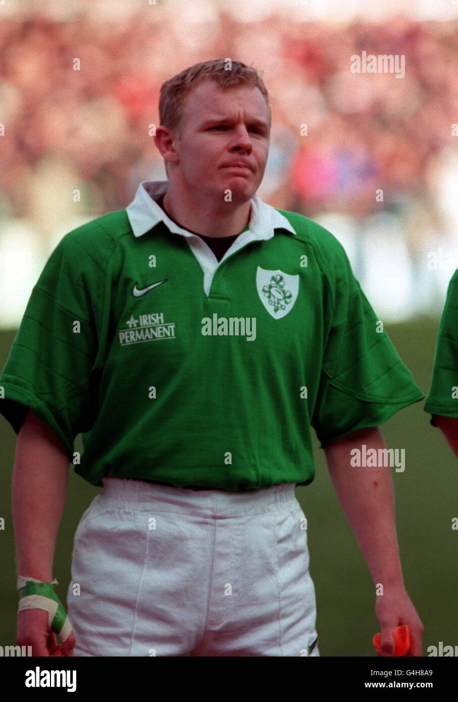 Member irish 1998 five nations rugby union team hi-res stock ...