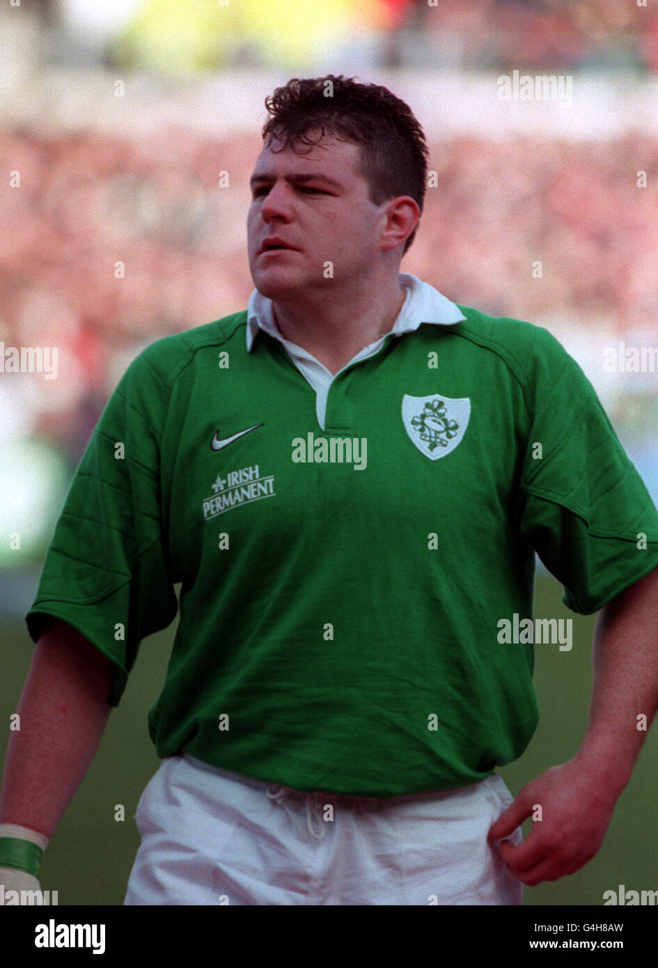 Irl. 5 Nations Reggie Corrigan Stock Photo - Alamy