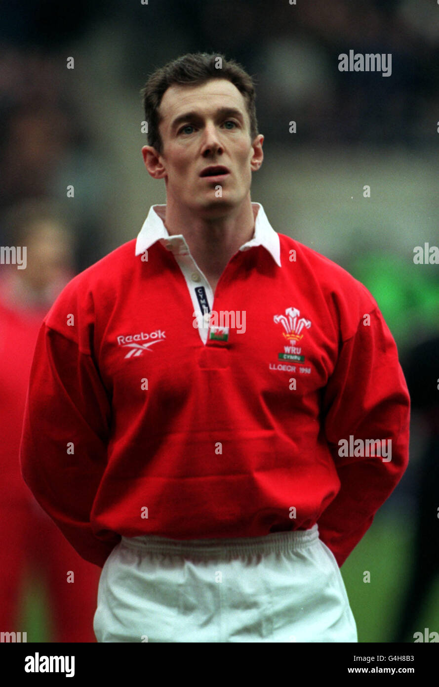Wales 5 Nations Robert Howley Stock Photo - Alamy