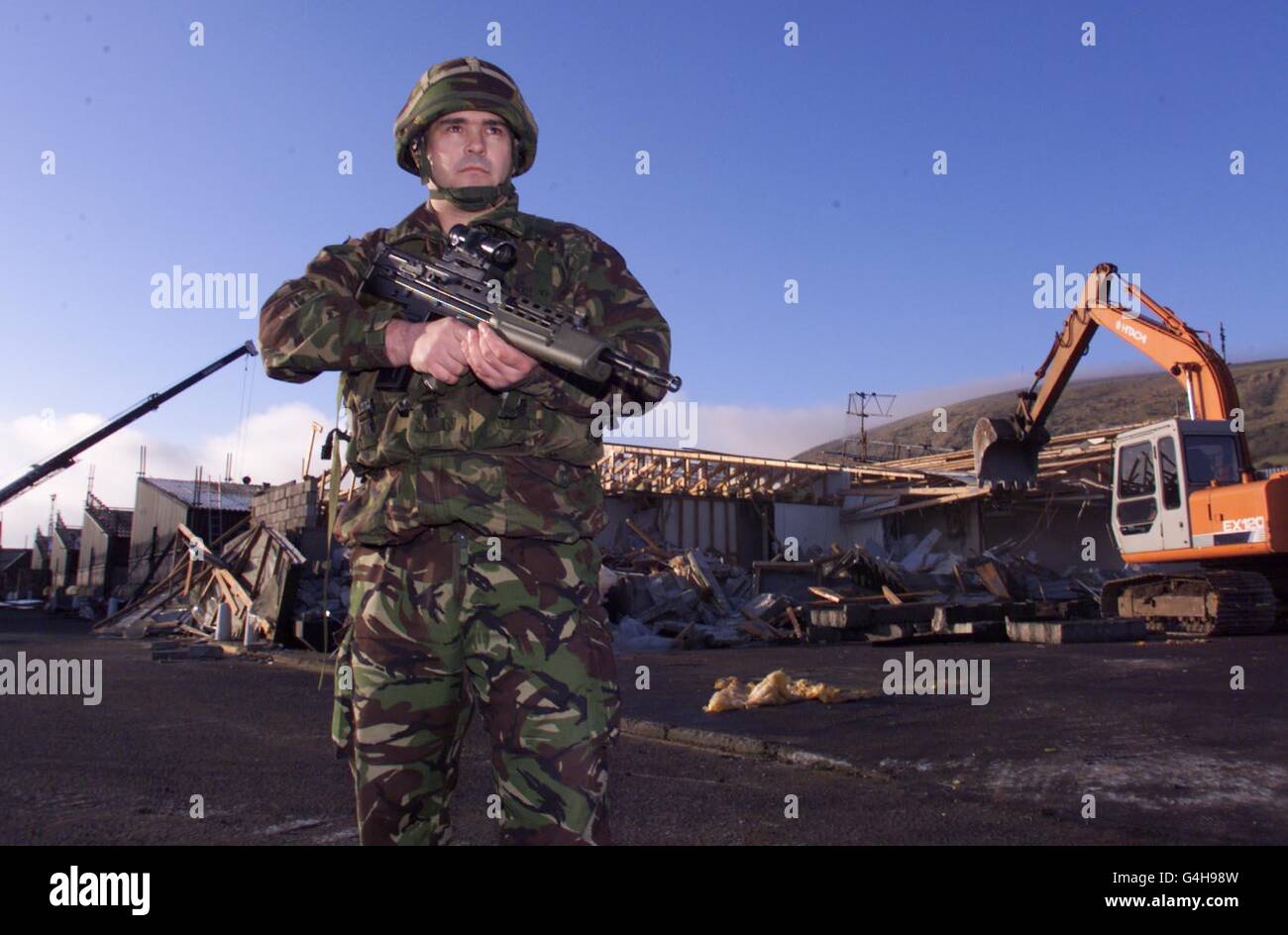 Fort whiterock demolition hi-res stock photography and images - Alamy