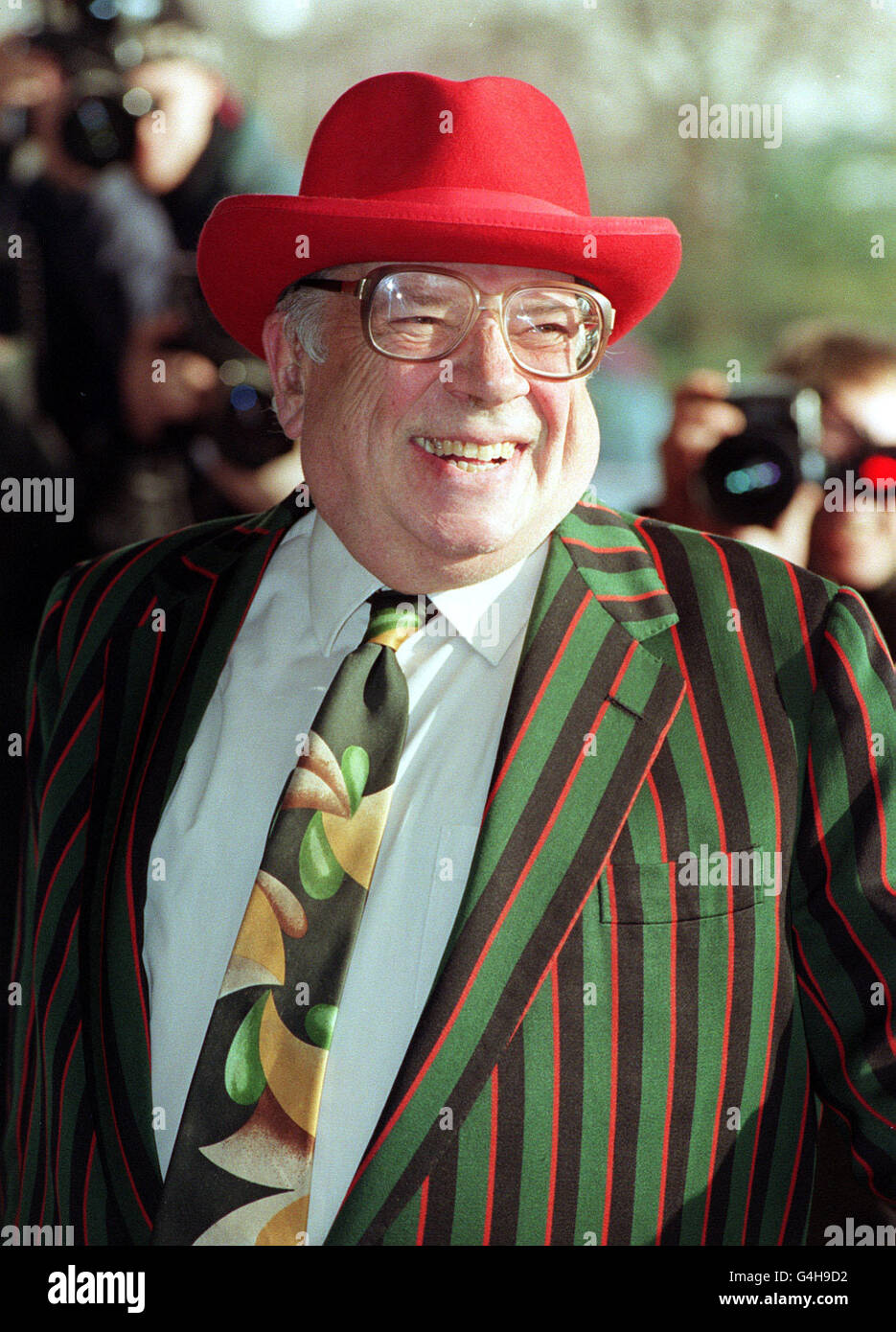 South Bank Awards - Melly. Jazz Musician George Melly arrives at the ...