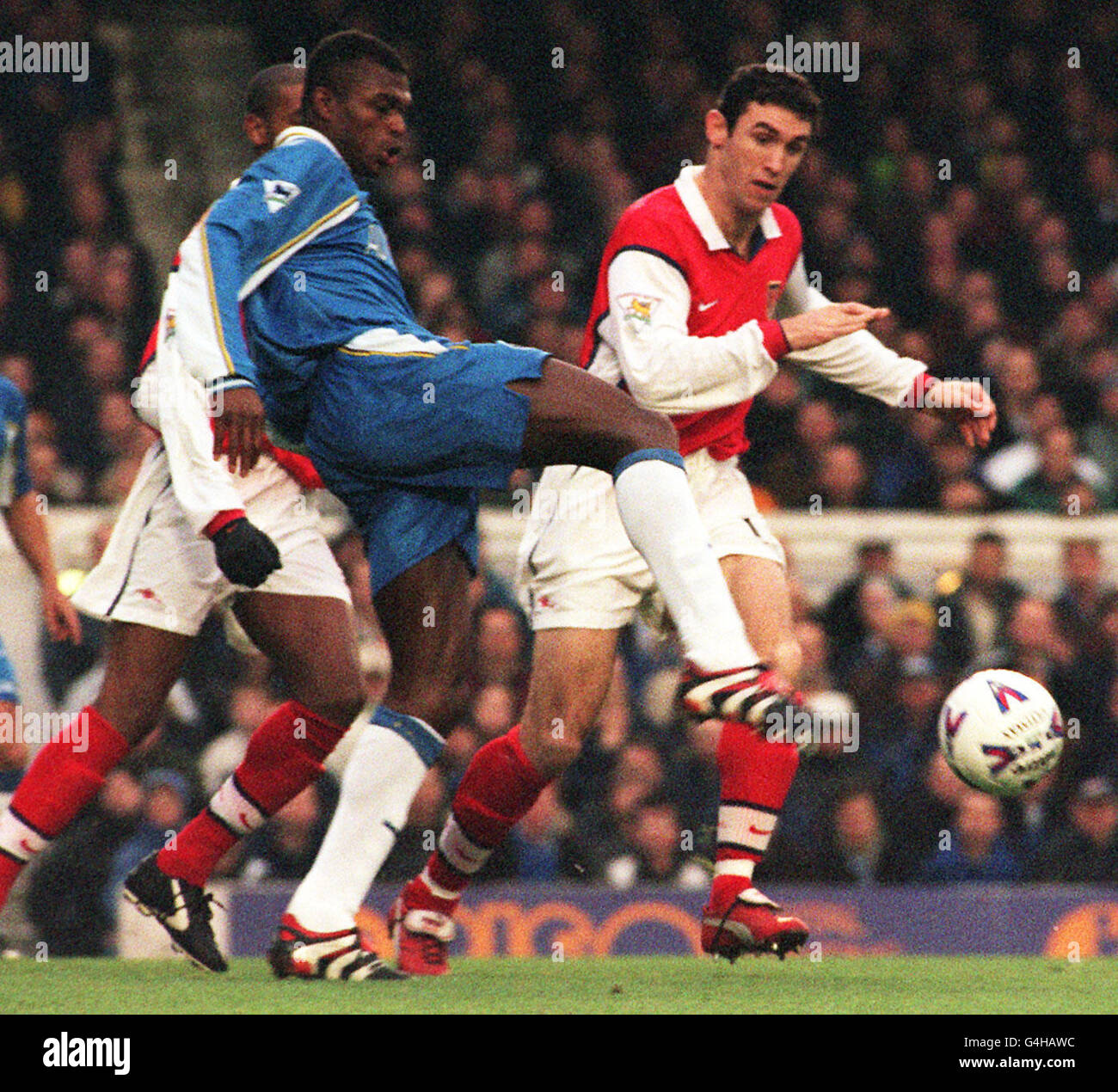 Football action marcel desailly hi-res stock photography and images - Alamy